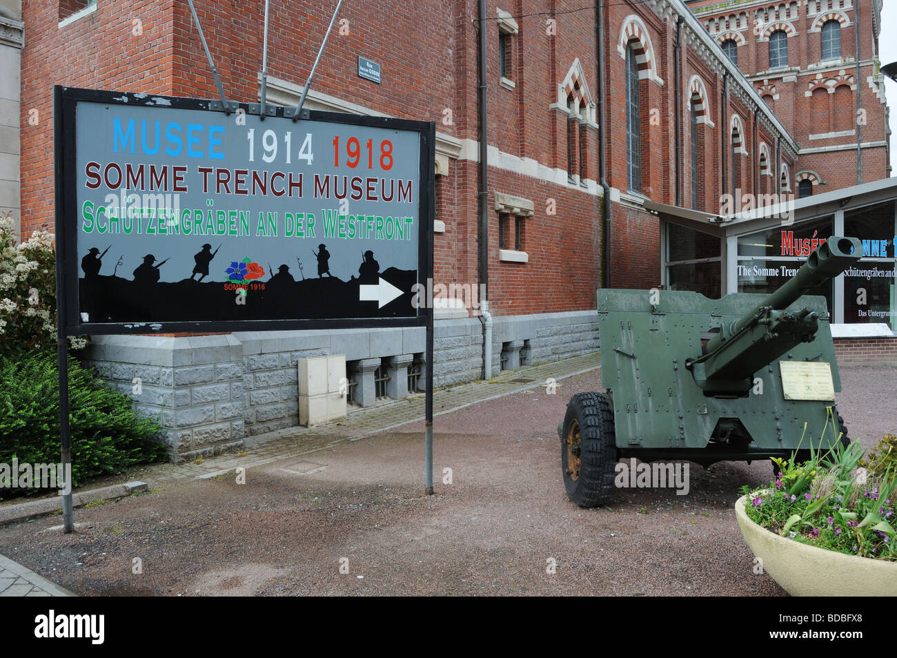 Albert somme museum hi-res stock photography and images - Alamy