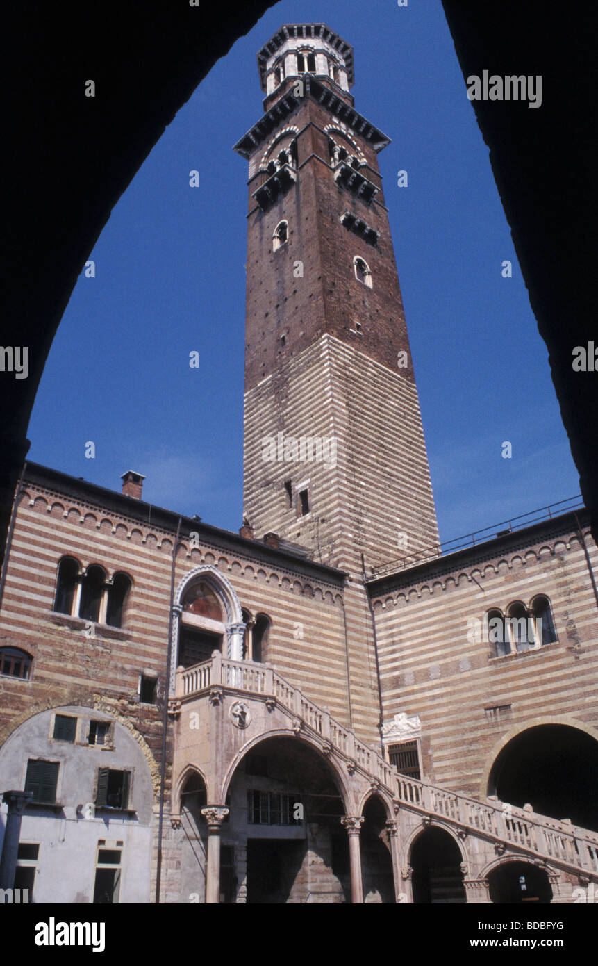 Torre dei lamberti observation deck hi-res stock photography and images ...