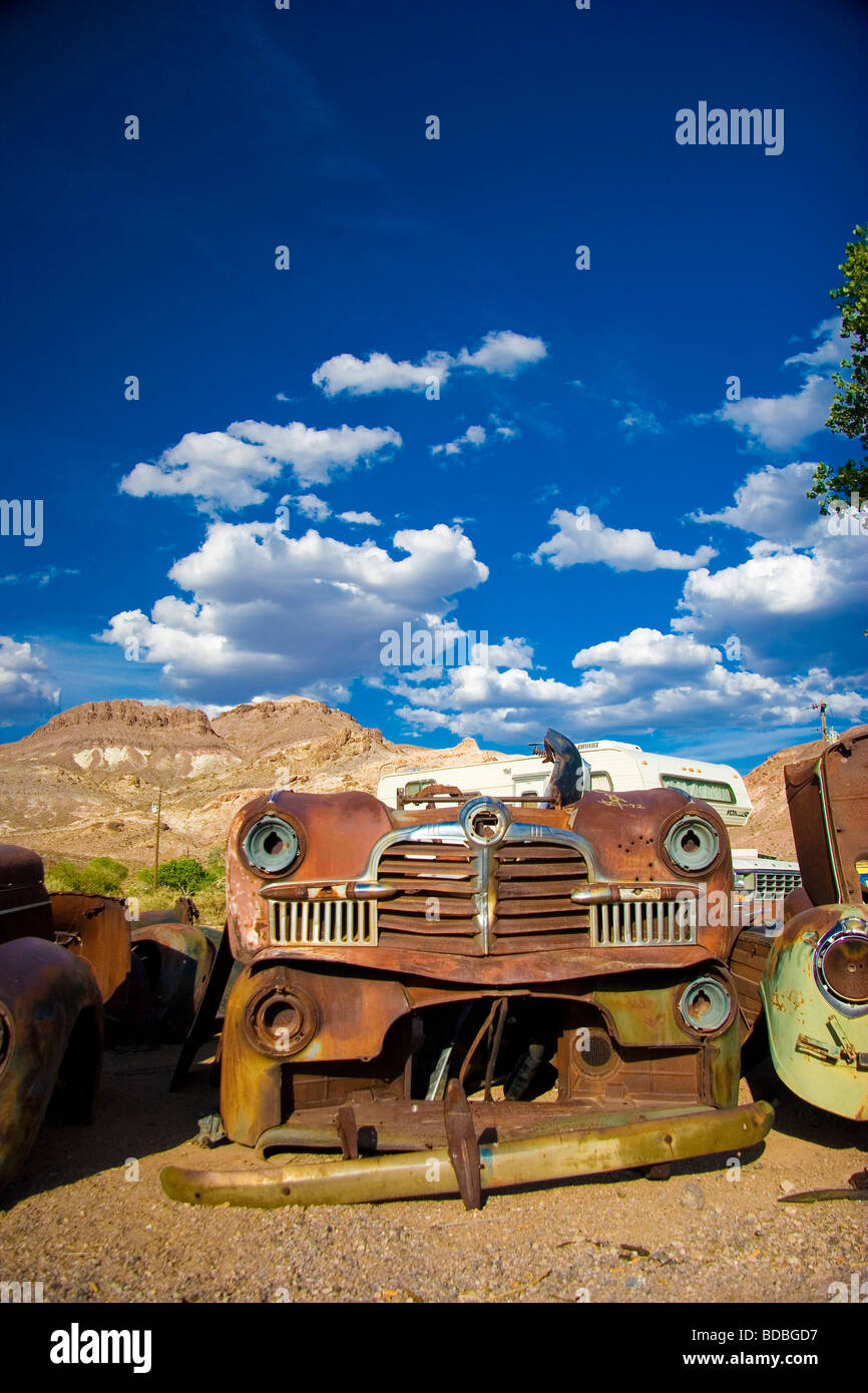 Vintage cars desert hi-res stock photography and images - Alamy