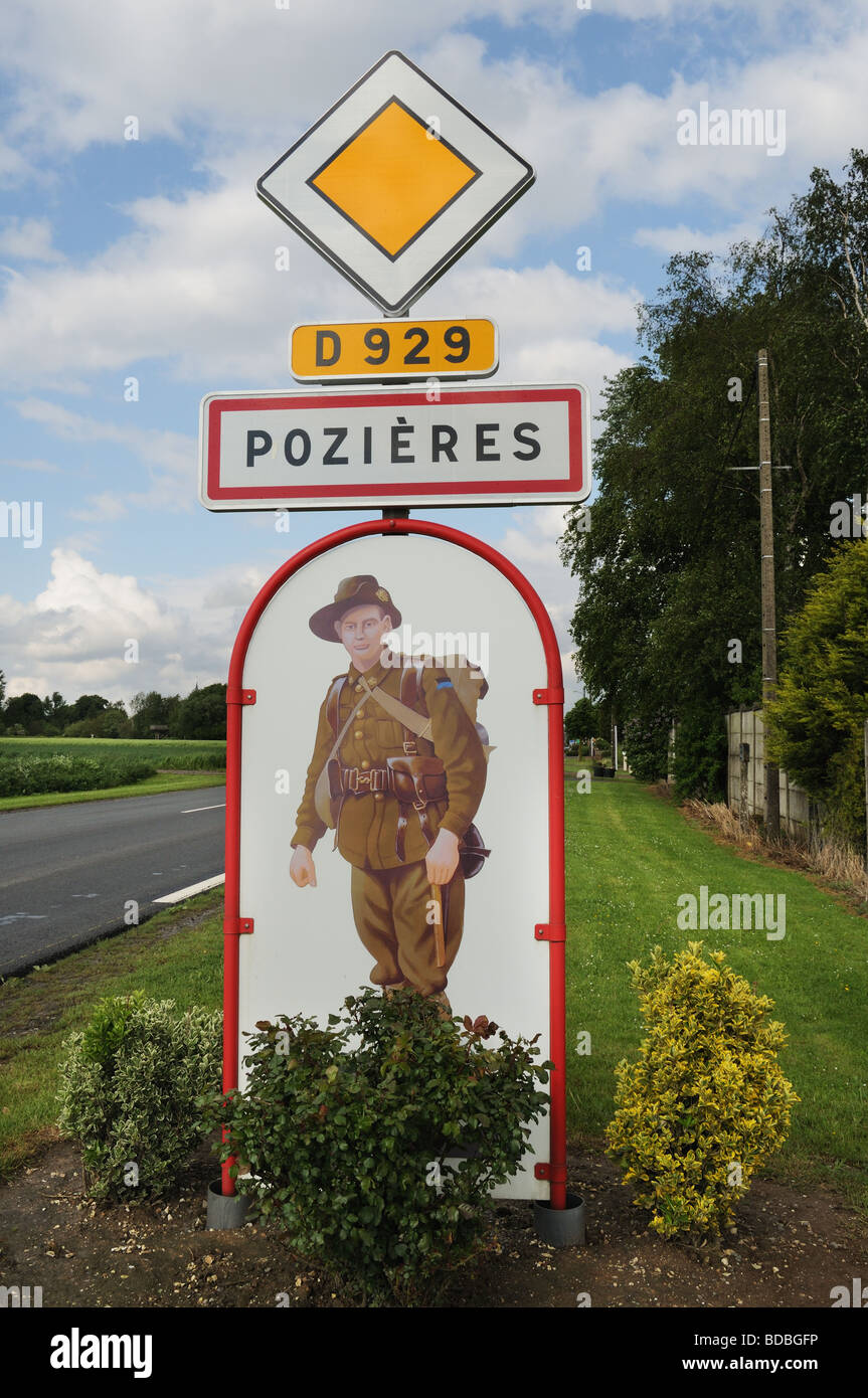 Ww1 france pozieres hi-res stock photography and images - Alamy