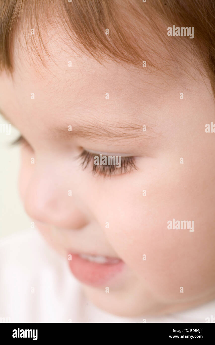 close-up of toddler´s face Stock Photo - Alamy