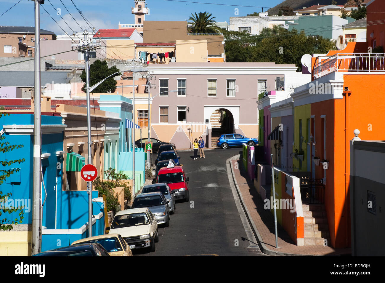 Bo Kaap Cape Malay district Cape Town South Africa Stock Photo - Alamy