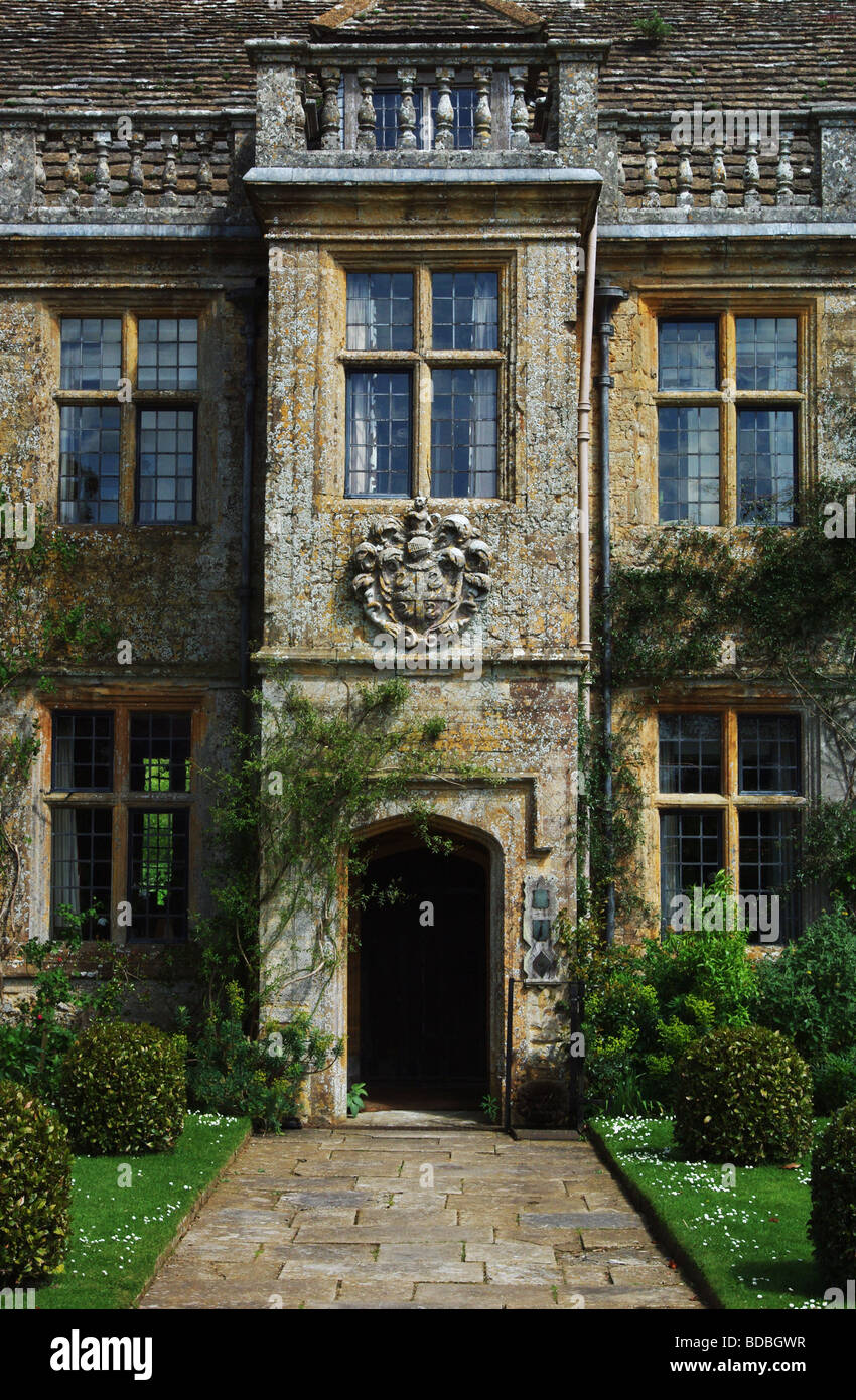 The entrance to Mapperton House in Dorset, UK Stock Photo - Alamy