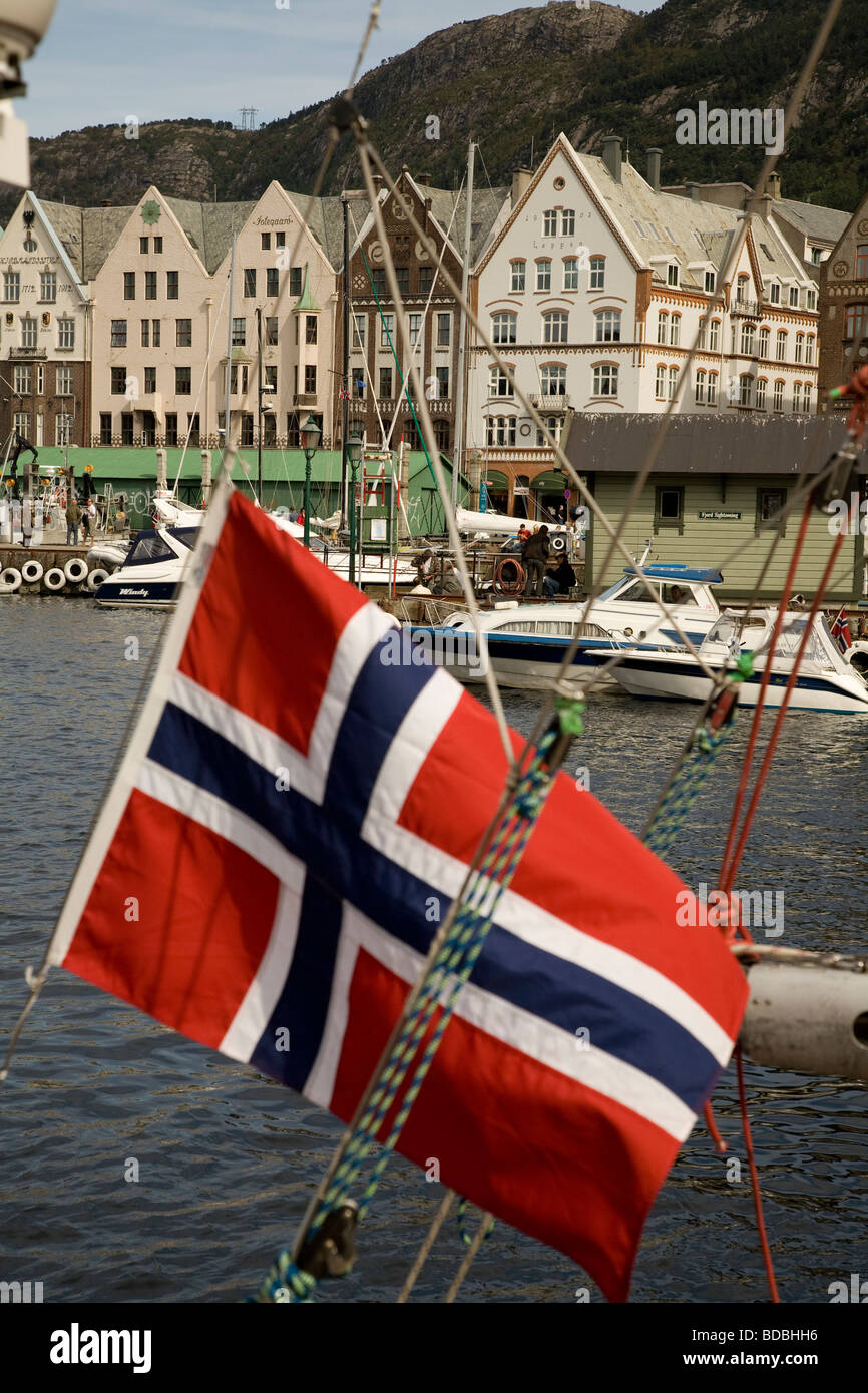 Bergen flag hi-res stock photography and images - Alamy