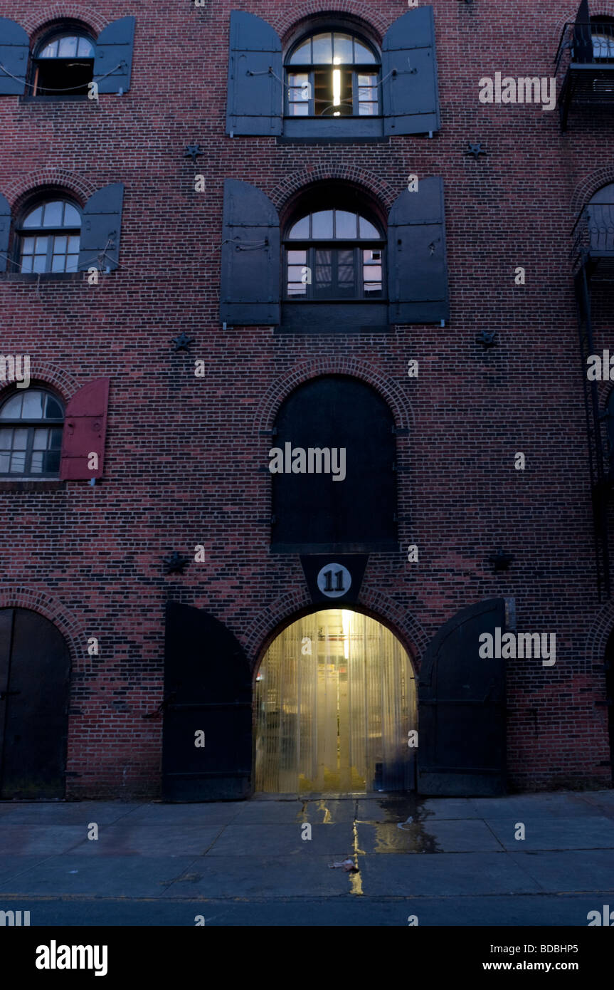 New York NY 6 August 2009 Van Brunt Street factory in Red Hook Brooklyn ...