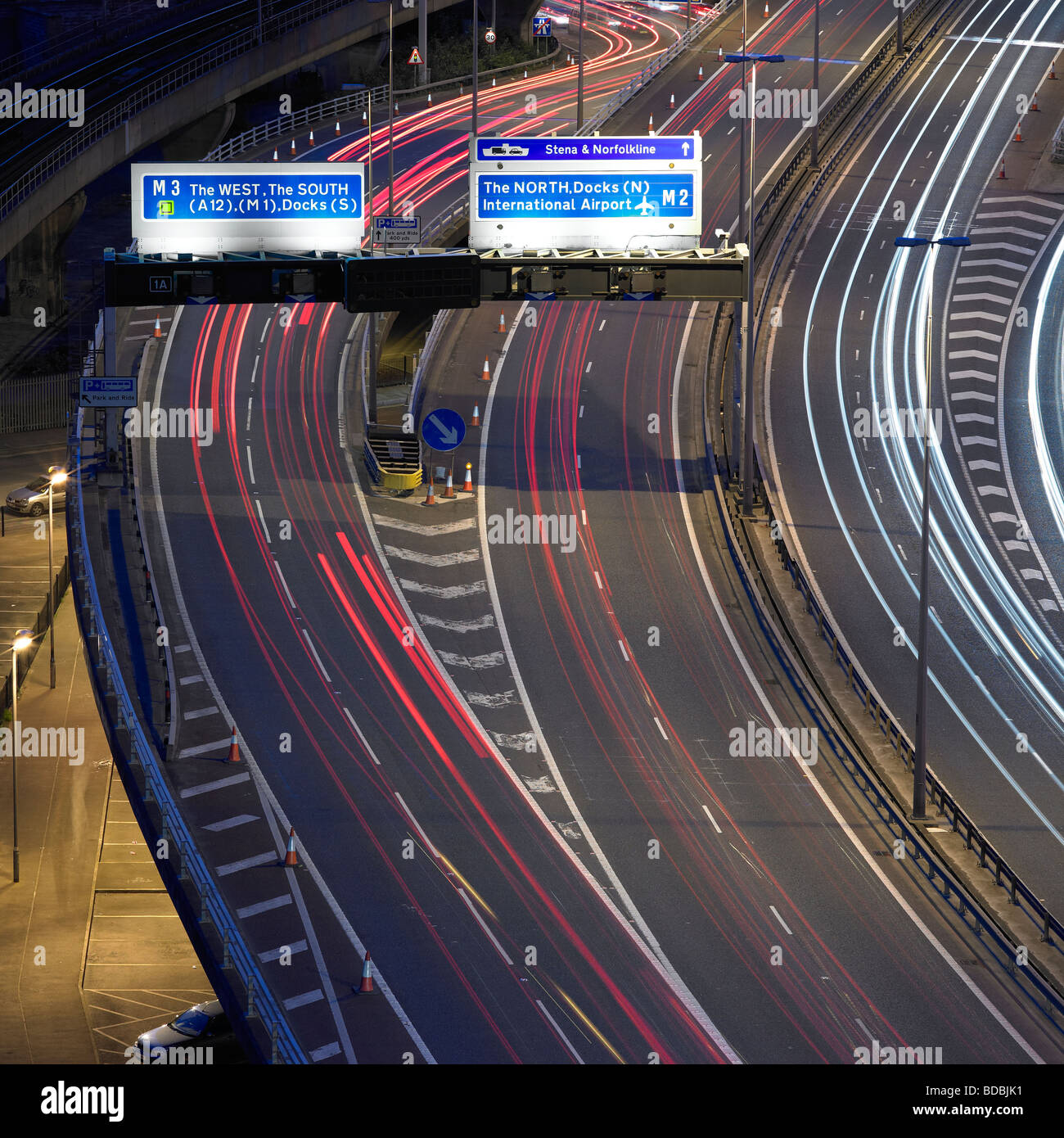 M3 motorway hi-res stock photography and images - Alamy