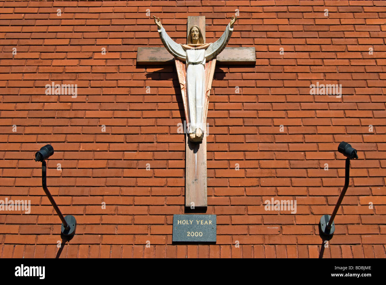 Jesus Arms Outstretched On The Cross