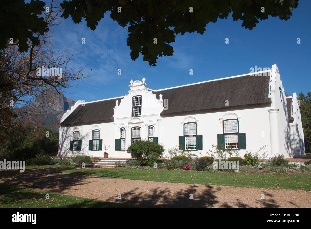 Boschendal historic homestead Franschoek Cape winelands Western Cape ...