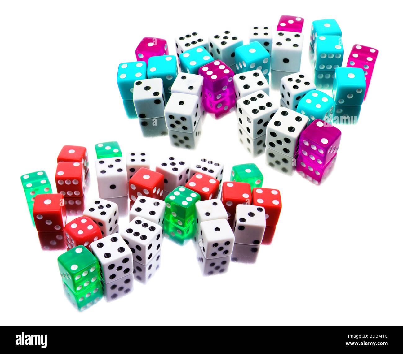 Collection of Dice Stock Photo - Alamy
