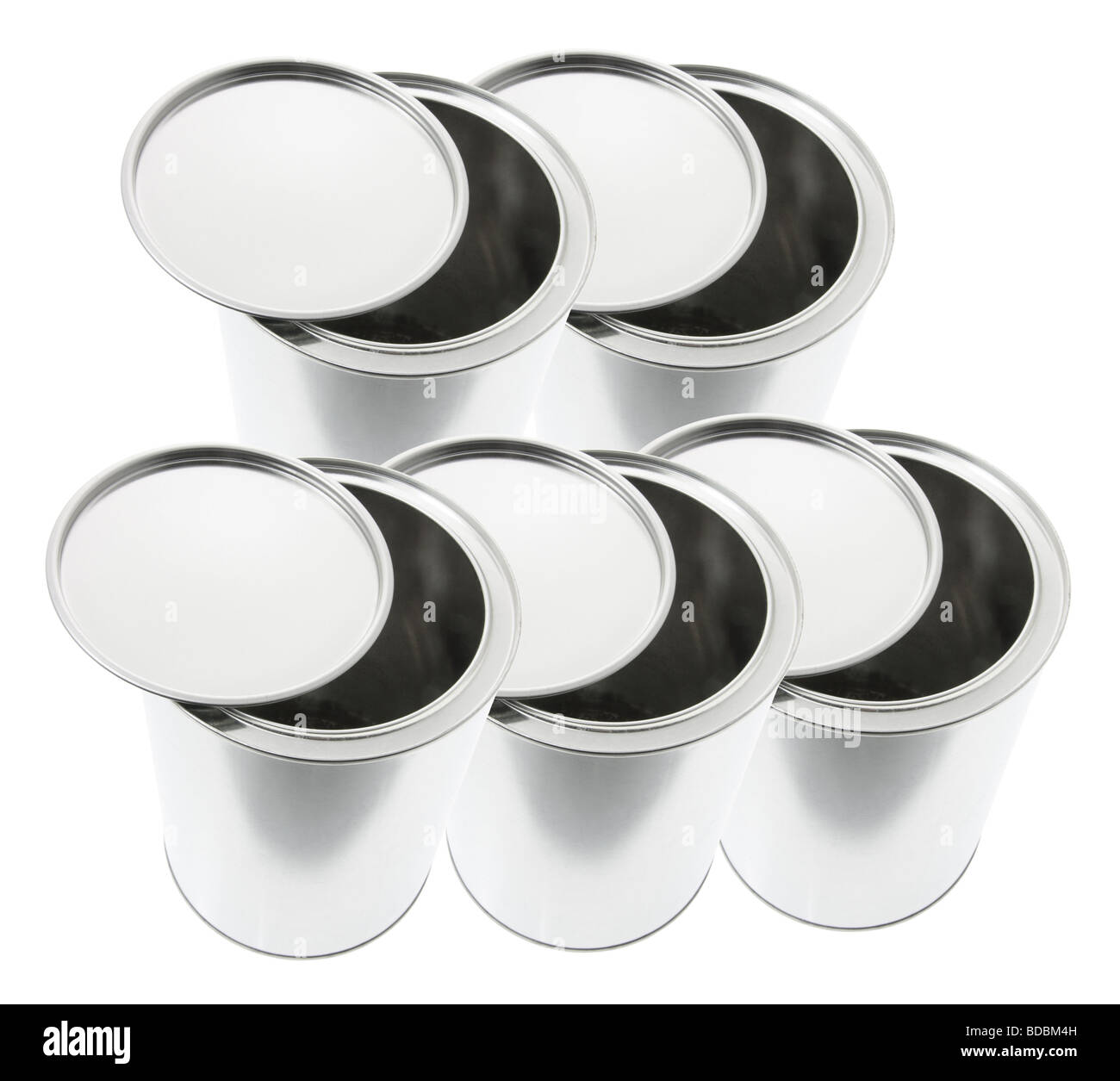 Metal Tin Containers Stock Photo - Alamy