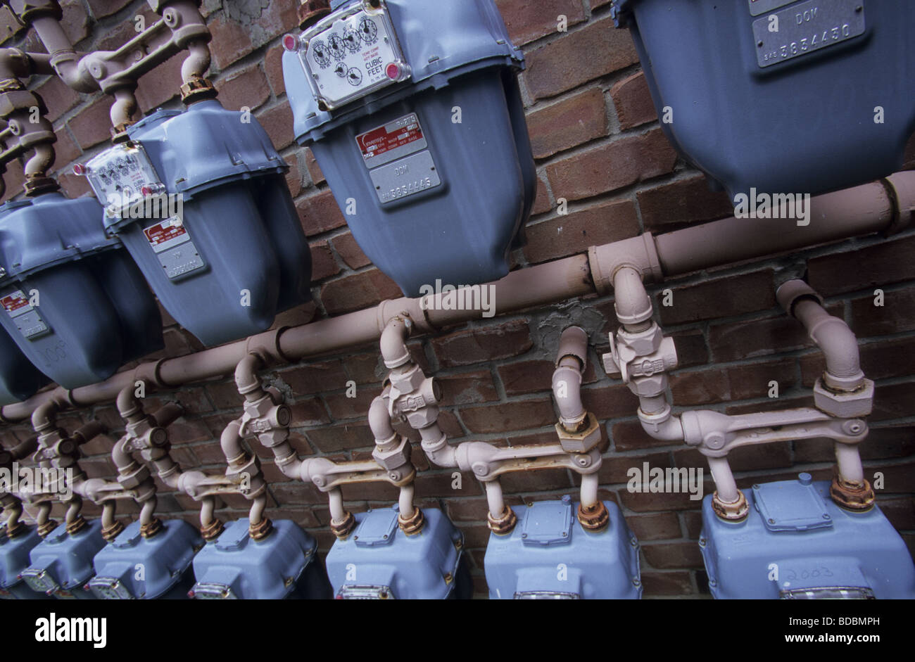 Gas meters hi-res stock photography and images - Alamy