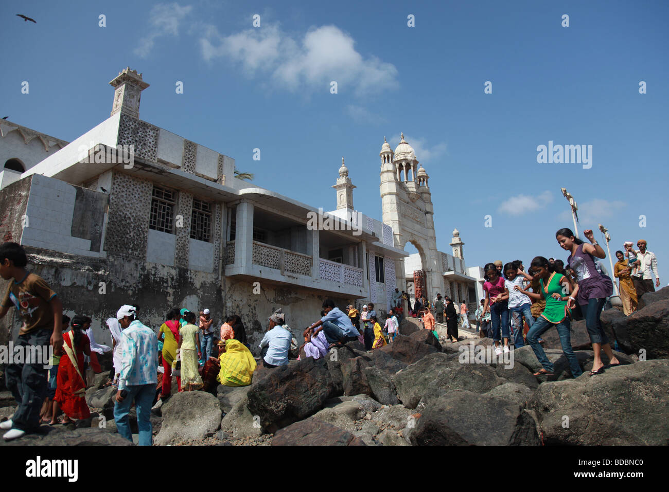 The Haji Ali Dargah Mosque situated in Southern Mumbai India Stock ...