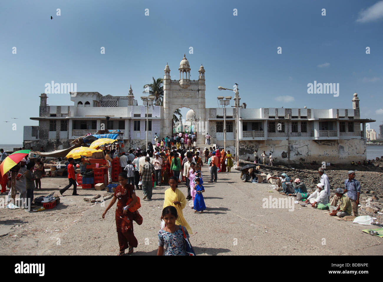 The Haji Ali Dargah Mosque situated in Southern Mumbai India Stock ...