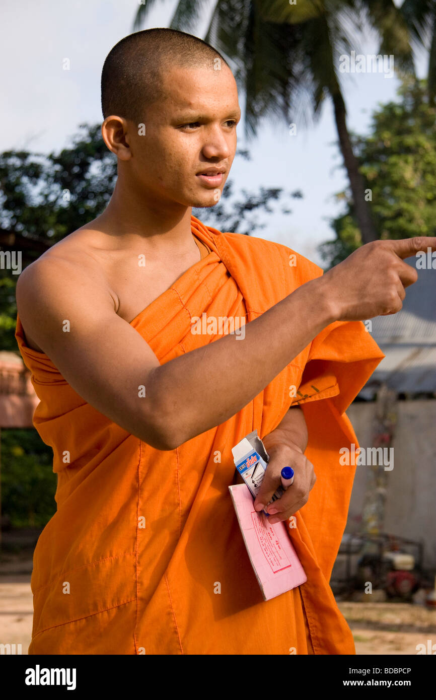 School monk teacher in hi-res stock photography and images - Alamy