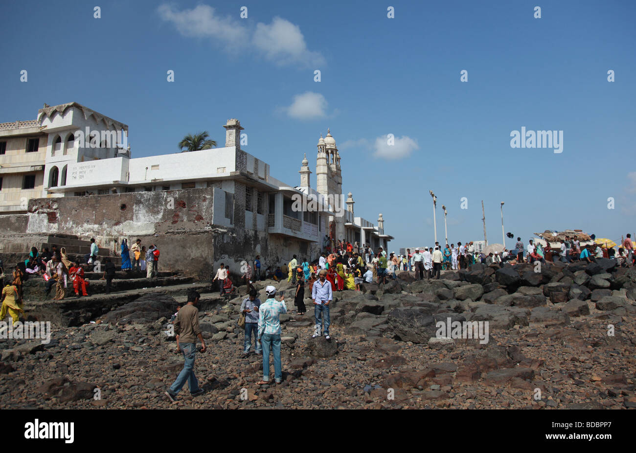 The Haji Ali Dargah Mosque situated in Southern Mumbai India Stock ...