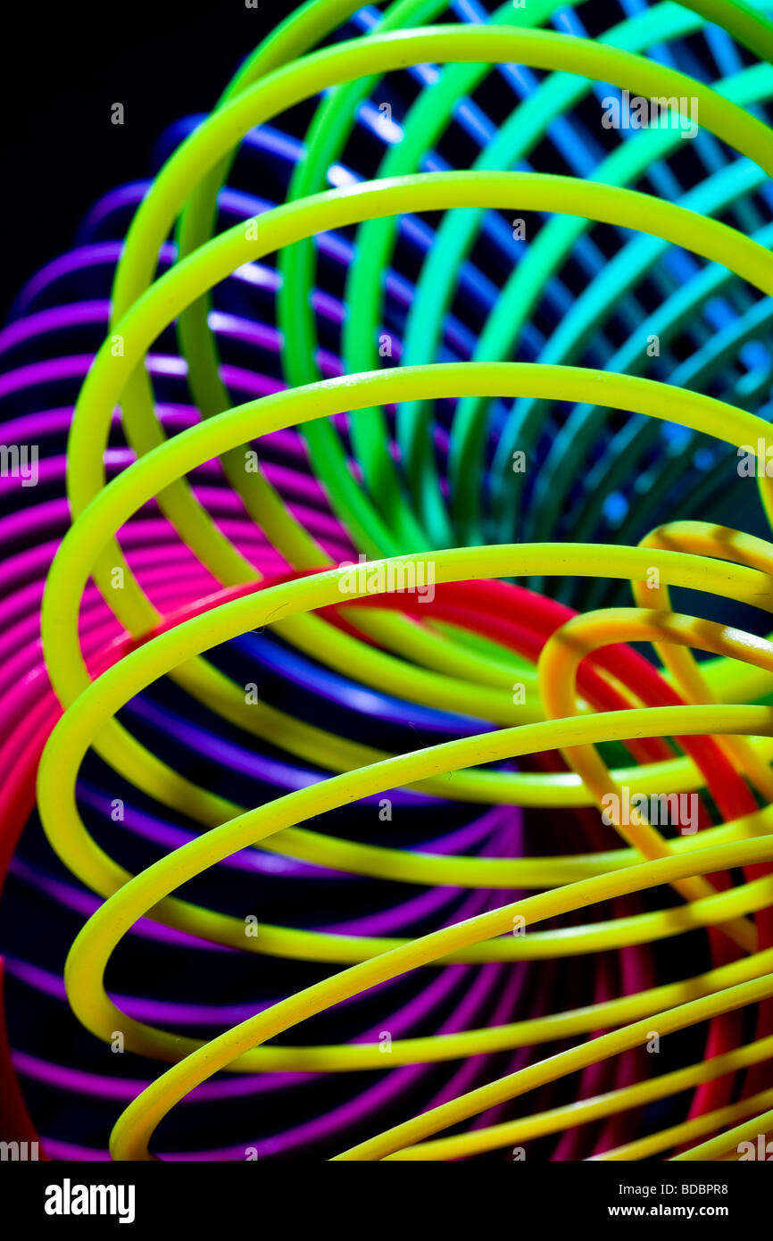 Close up of a plastic coil Stock Photo - Alamy