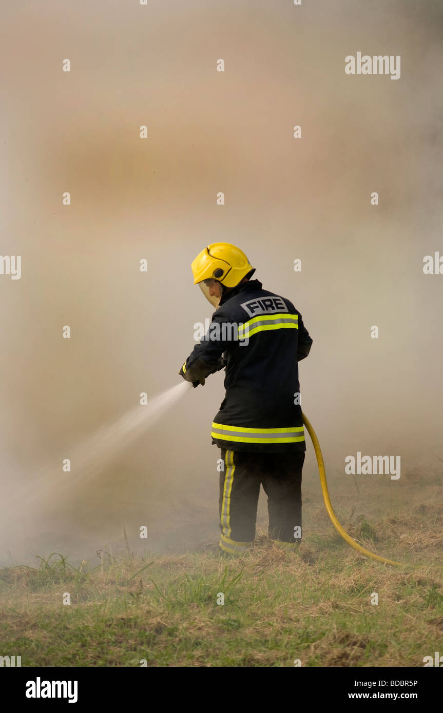 Cornwall fire brigade hi-res stock photography and images - Alamy