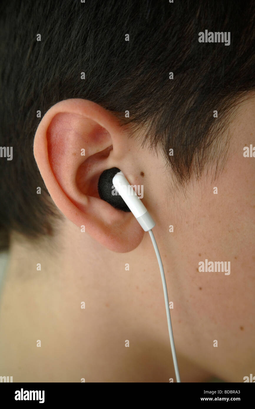 Black human ear lobe hi-res stock photography and images - Alamy