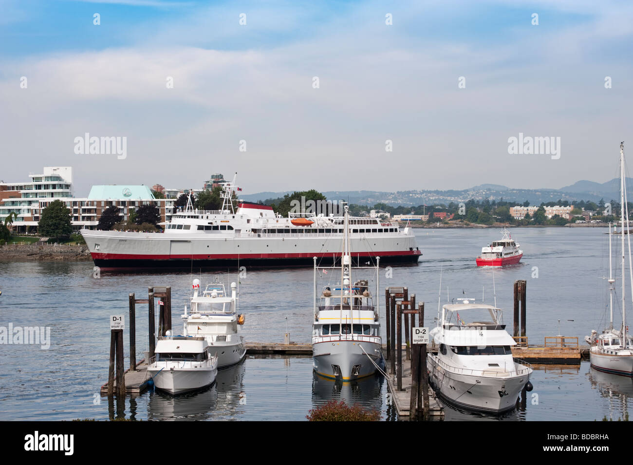 Victoria ferry boat coho canada hi-res stock photography and images - Alamy