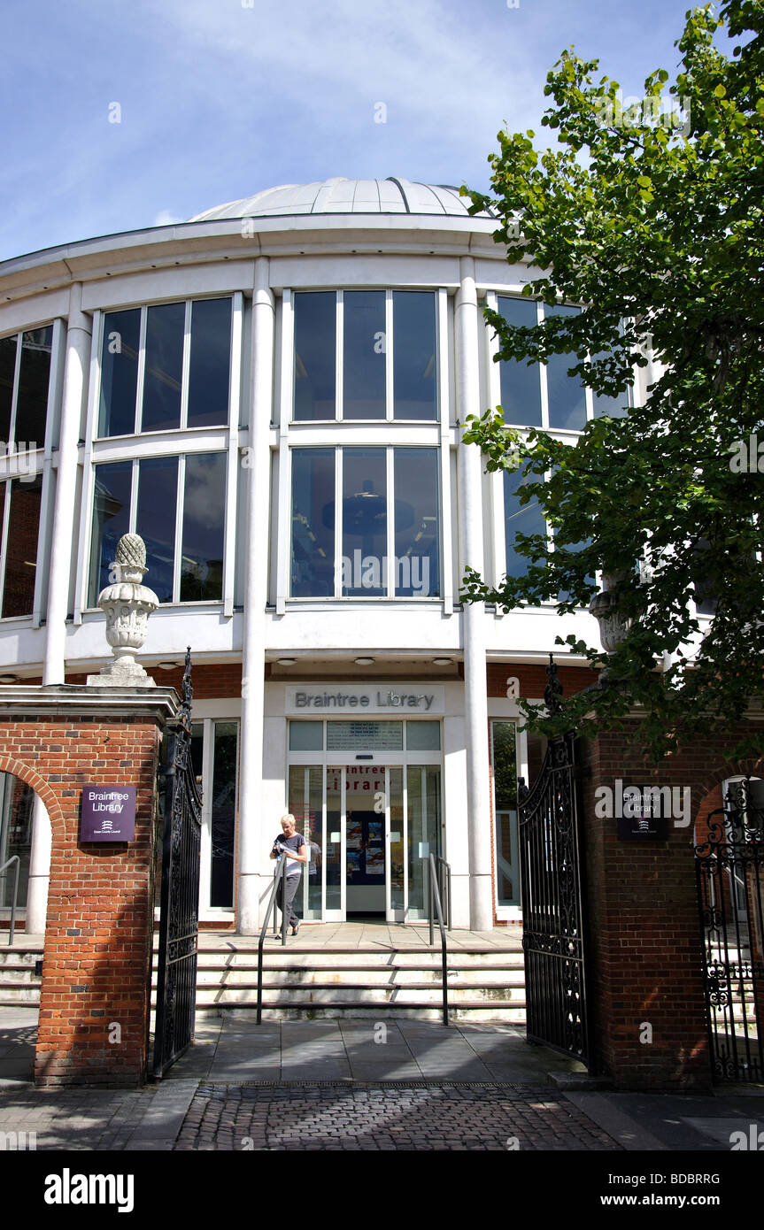 Braintree Library, Market Place, Braintree, Essex, England, United ...
