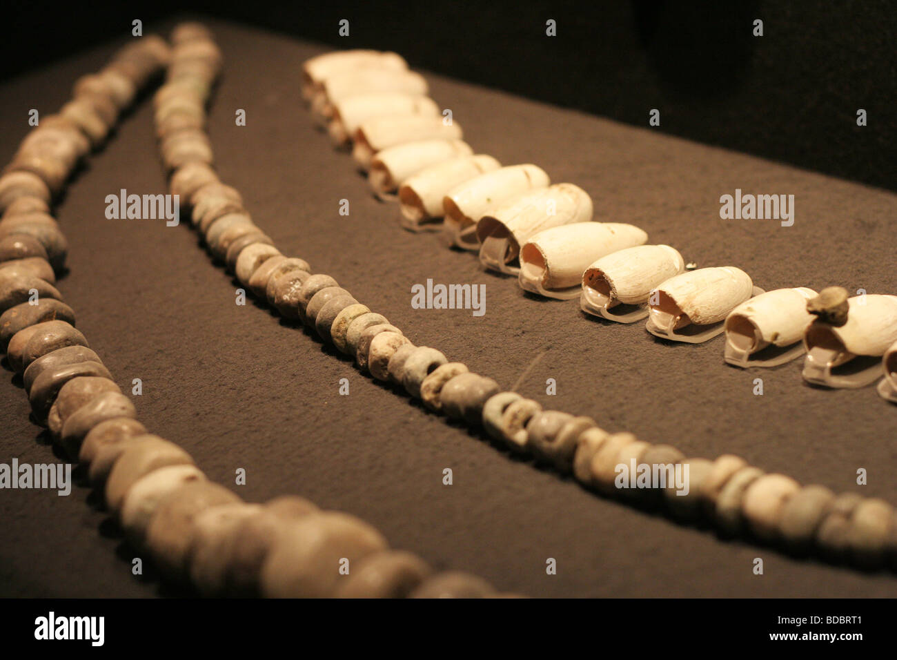 Indian shell beads hi-res stock photography and images - Alamy