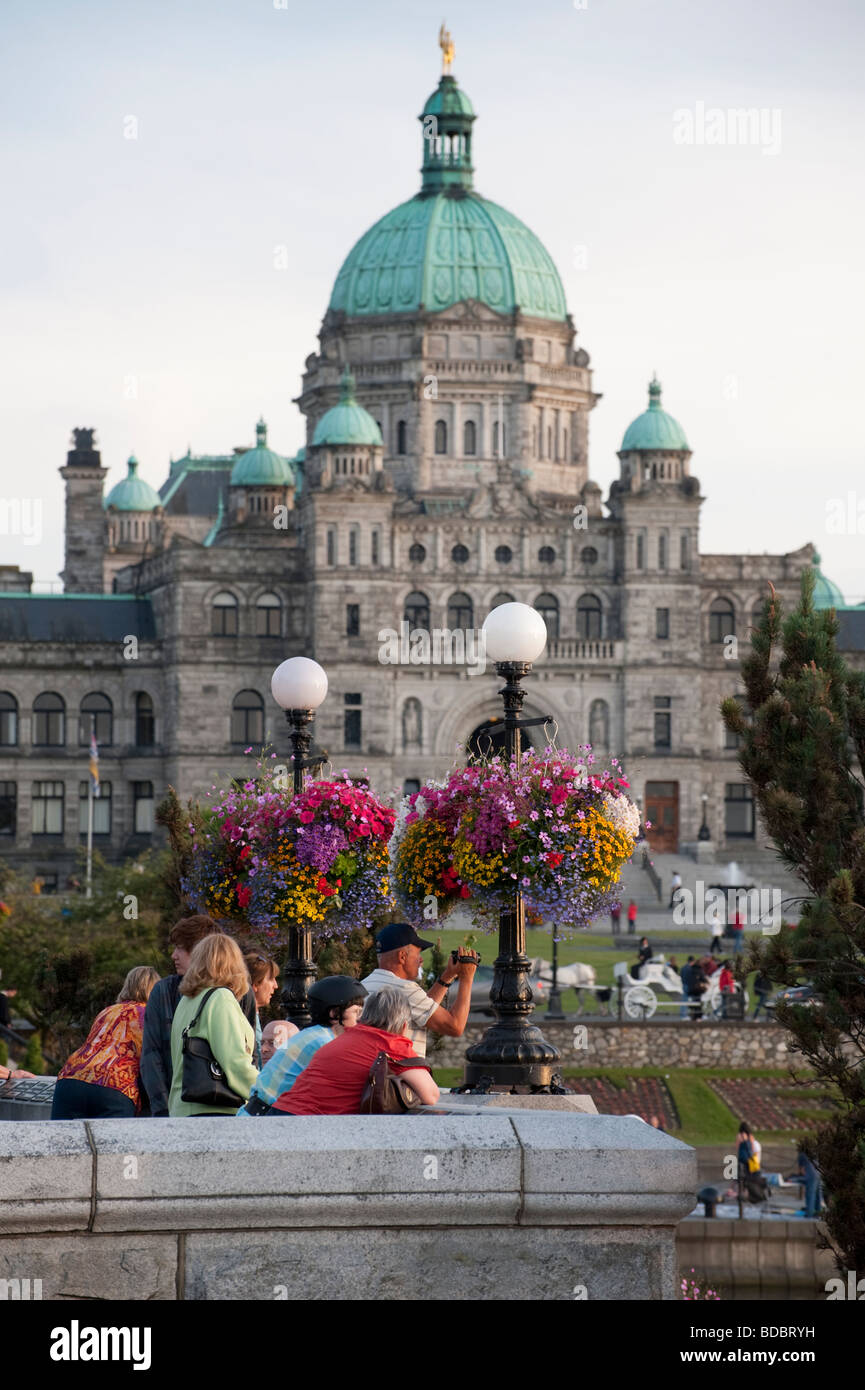 Victoria capital of bc parliament buildings hi-res stock photography ...