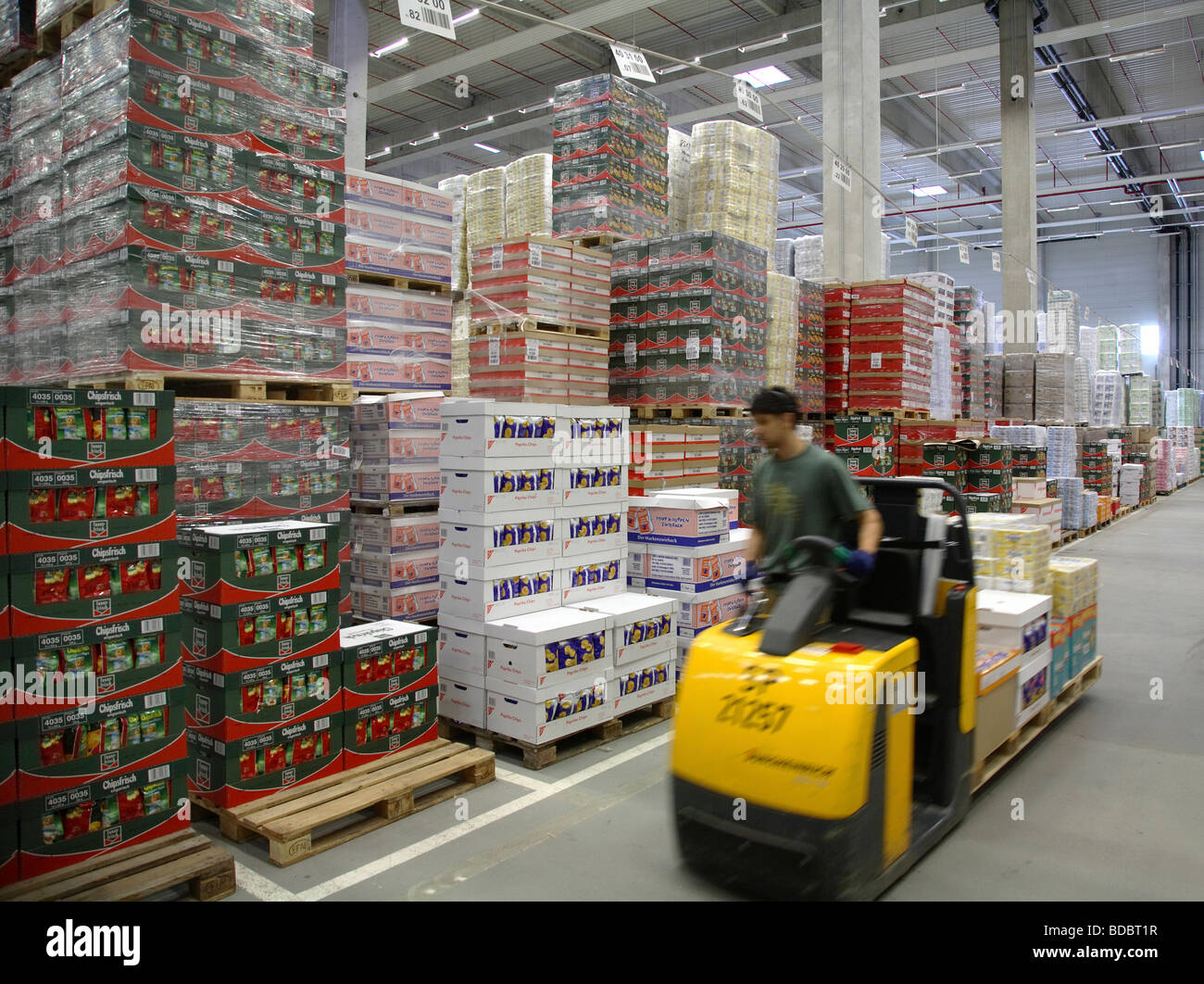 High rack storage area hi-res stock photography and images - Alamy