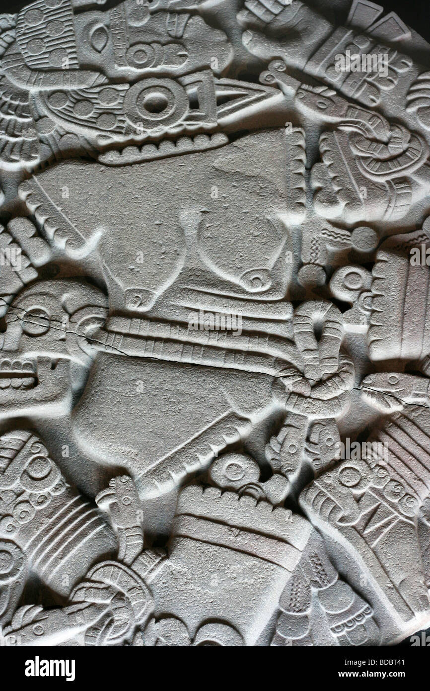 Coyolxauhqui stone relief hi-res stock photography and images - Alamy
