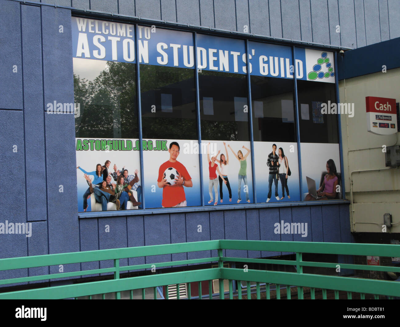 Aston University Birmingham UK Students Union guild Stock Photo - Alamy