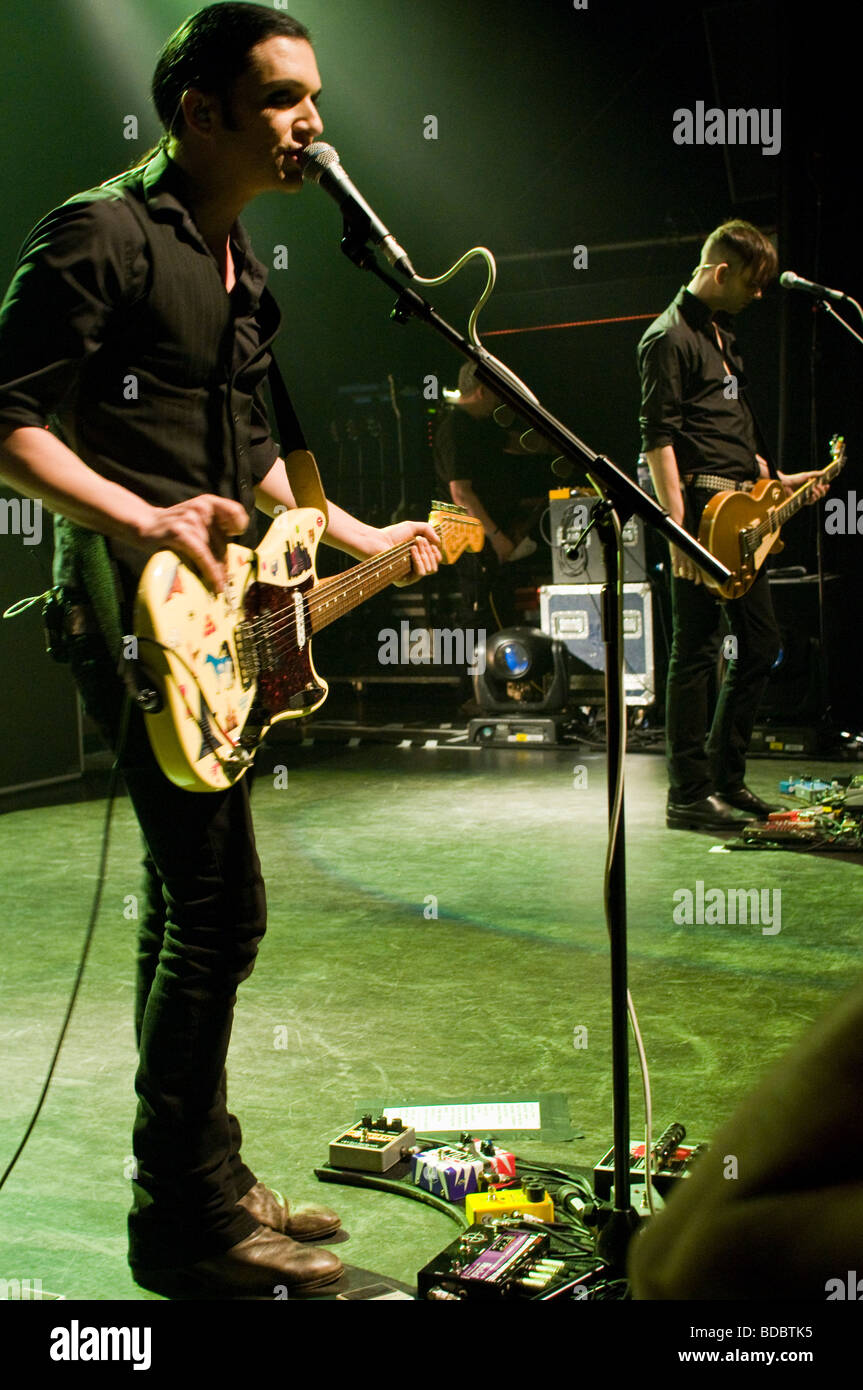 Rock band Placebo playing live in London in 2009 Stock Photo - Alamy