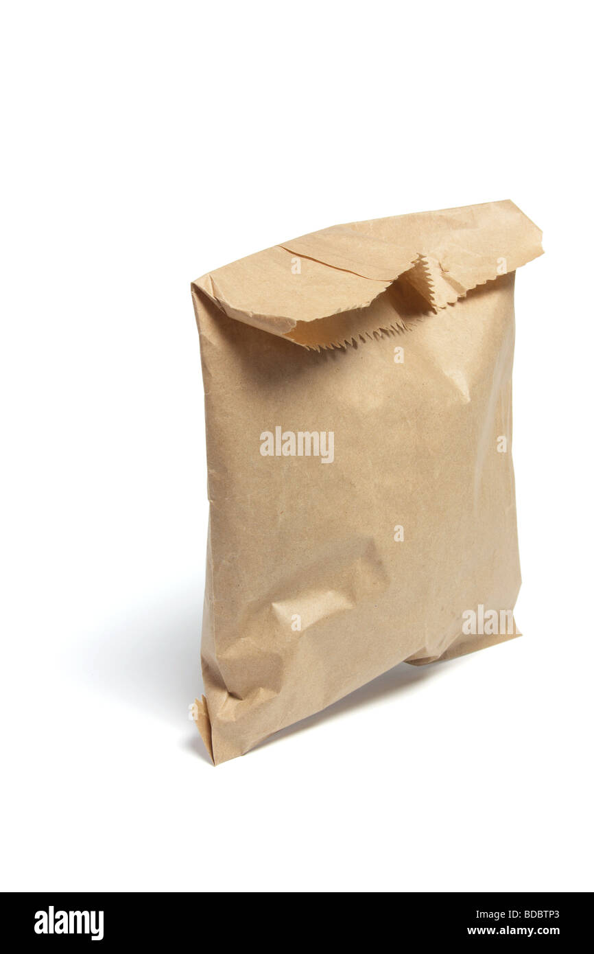 Brown Paper Bag Stock Photo - Alamy