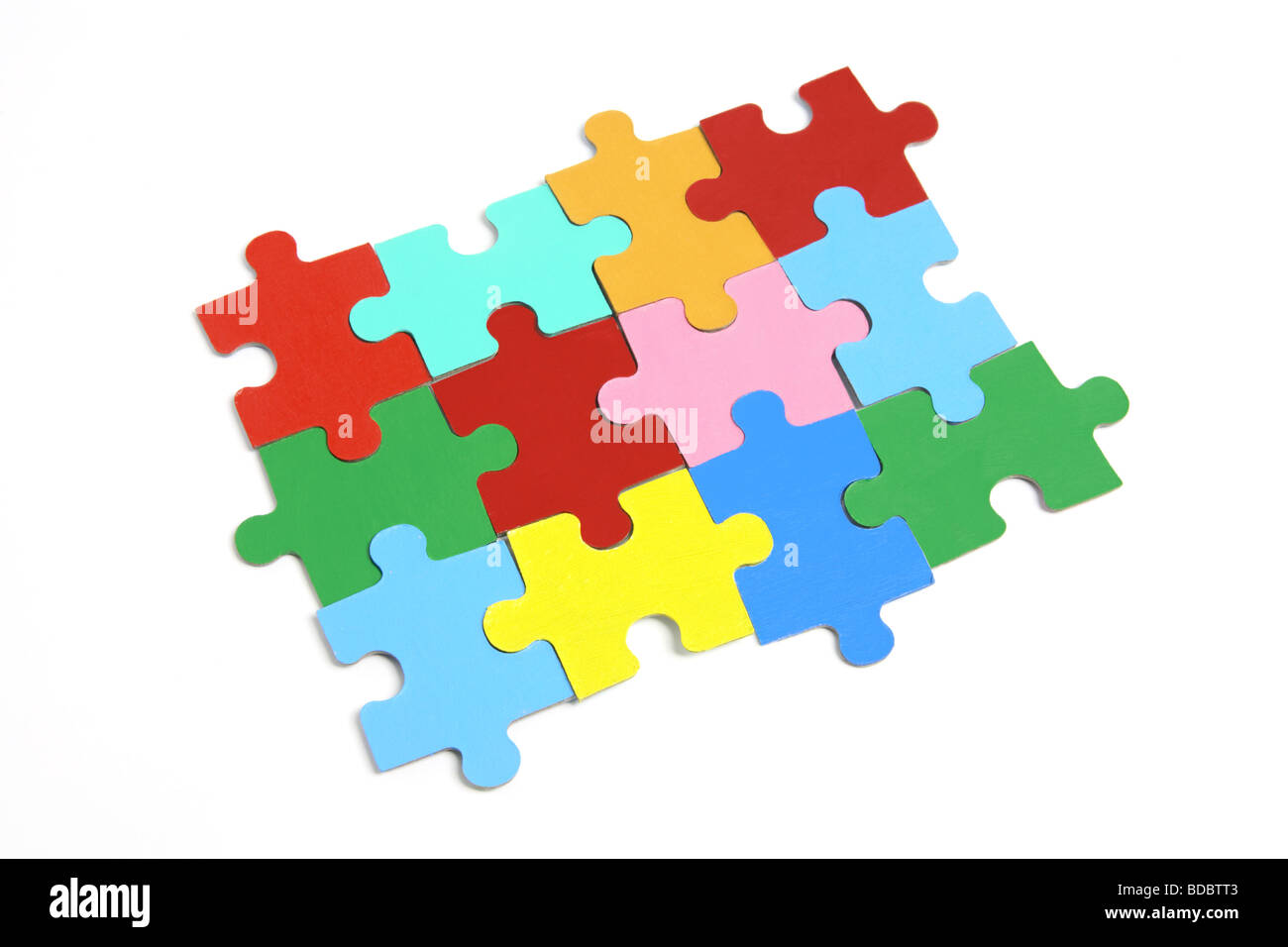 Jigsaw Puzzle Pieces Stock Photo - Alamy