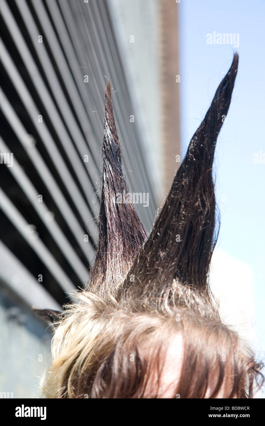 Spiky mohawk hi-res stock photography and images - Alamy