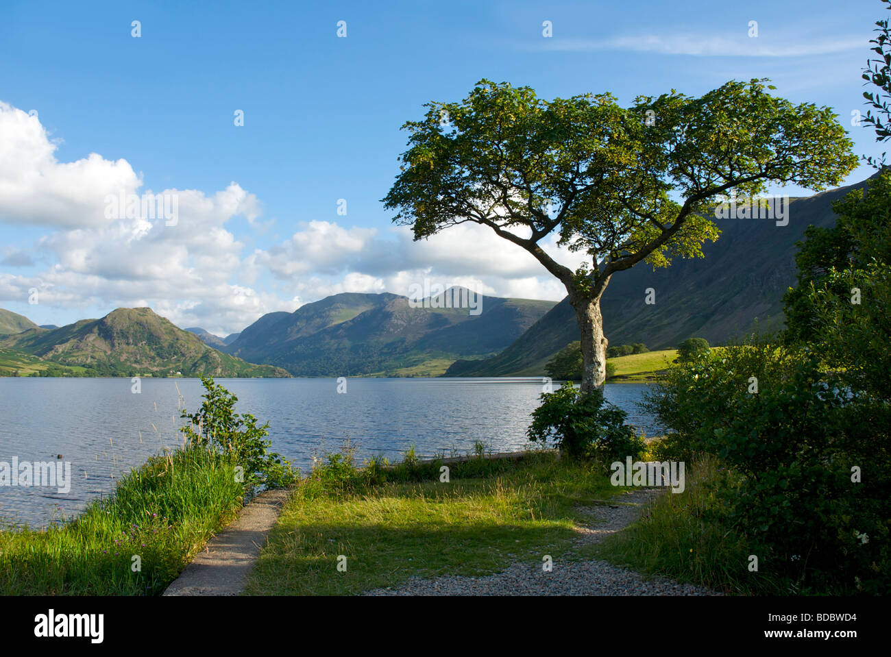 Crummock Water, Lake District National Park, Cumbria, England UK Stock ...