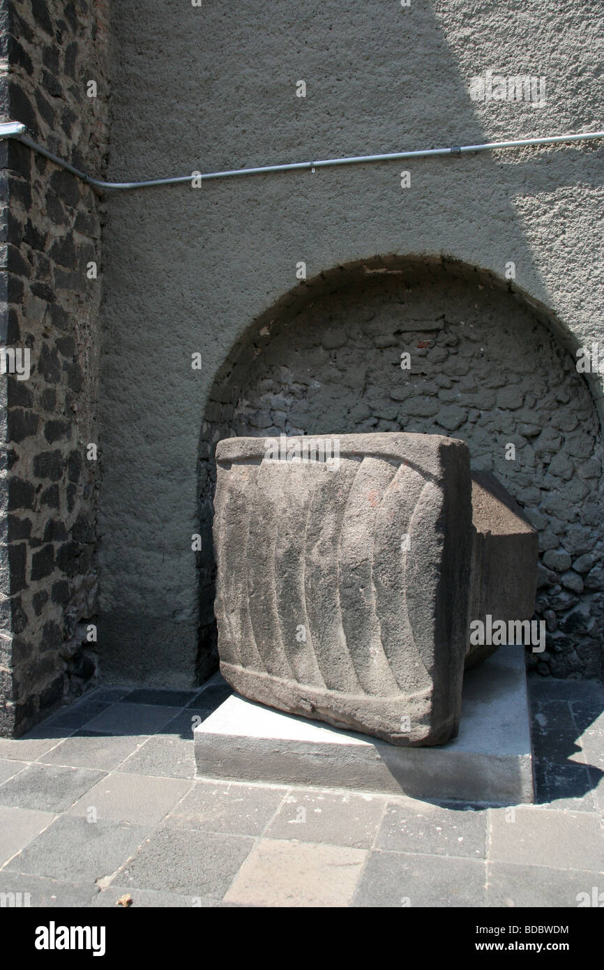 Templo Mayor, Aztec main temple located in downtown of Mexico City ...