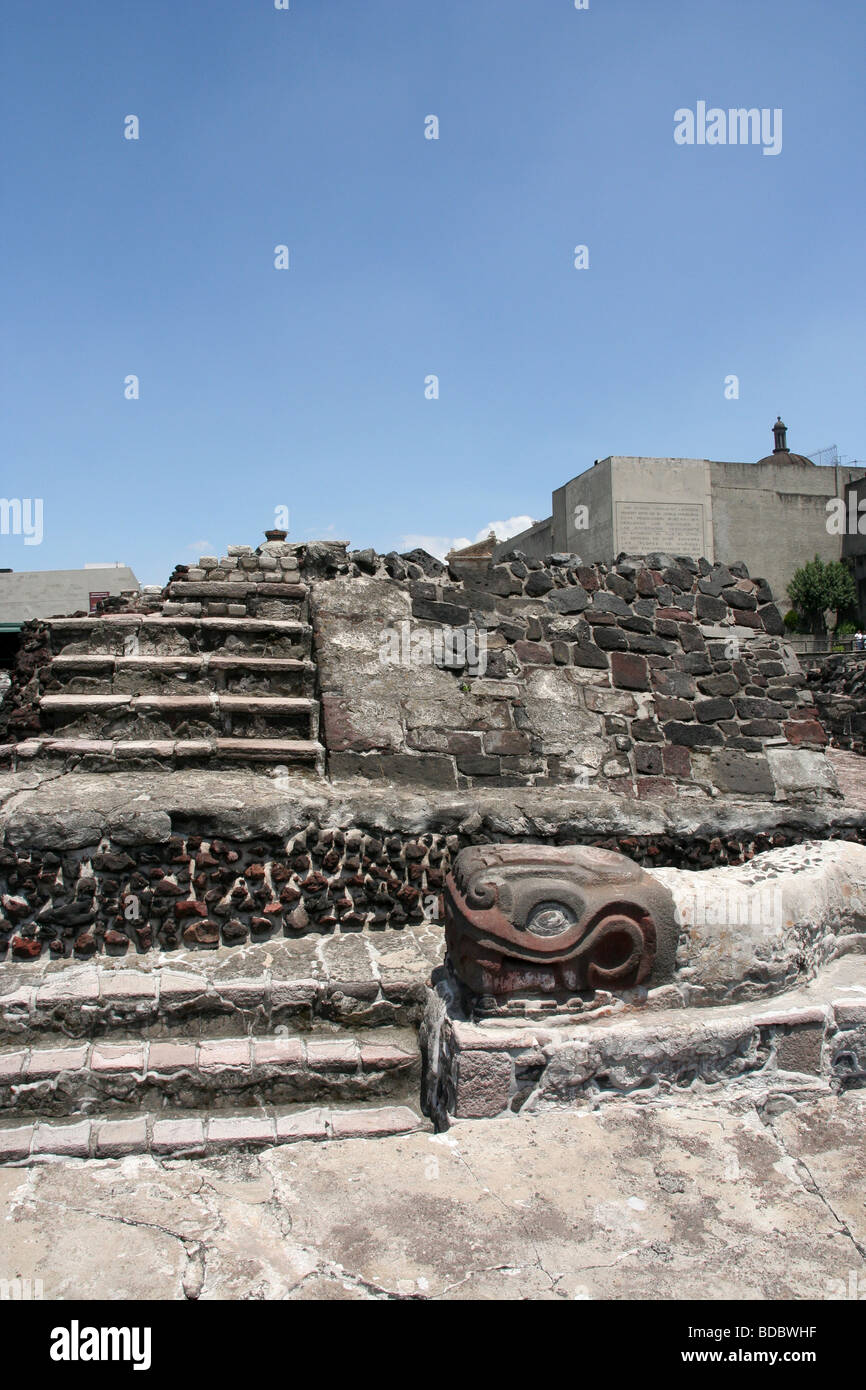 Aztec Tenochtitlan Ruins