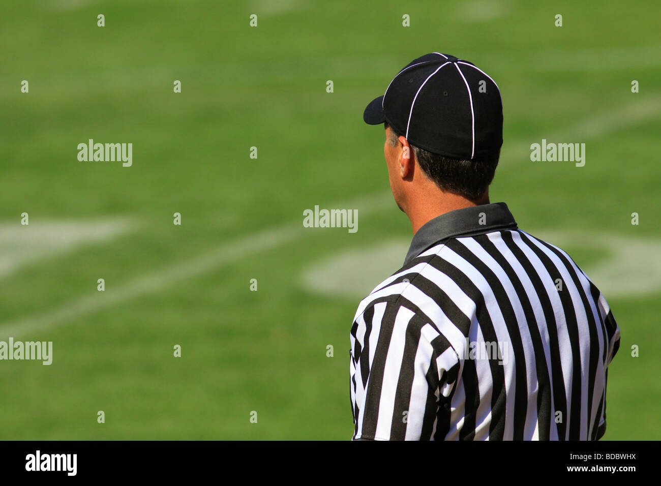 a professional football referee Stock Photo - Alamy