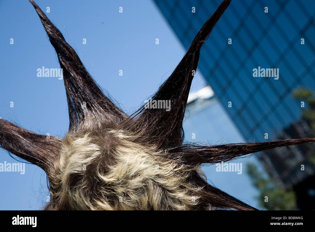 Mohican hair girl hi-res stock photography and images - Alamy