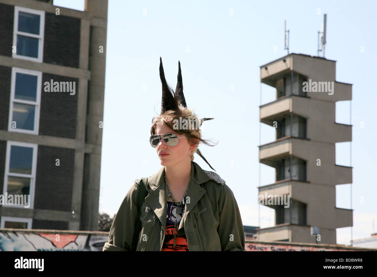 Punk graffiti london hi-res stock photography and images - Alamy