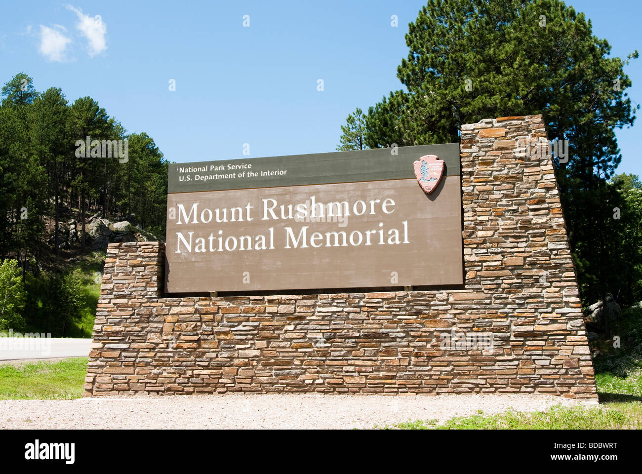 Mount rushmore entrance hi-res stock photography and images - Alamy