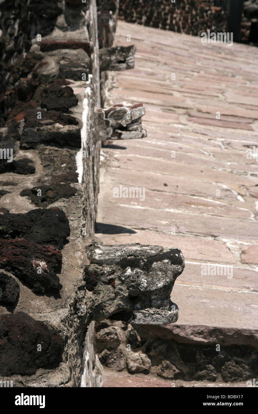 Templo Mayor, Aztec main temple located in downtown of Mexico City ...