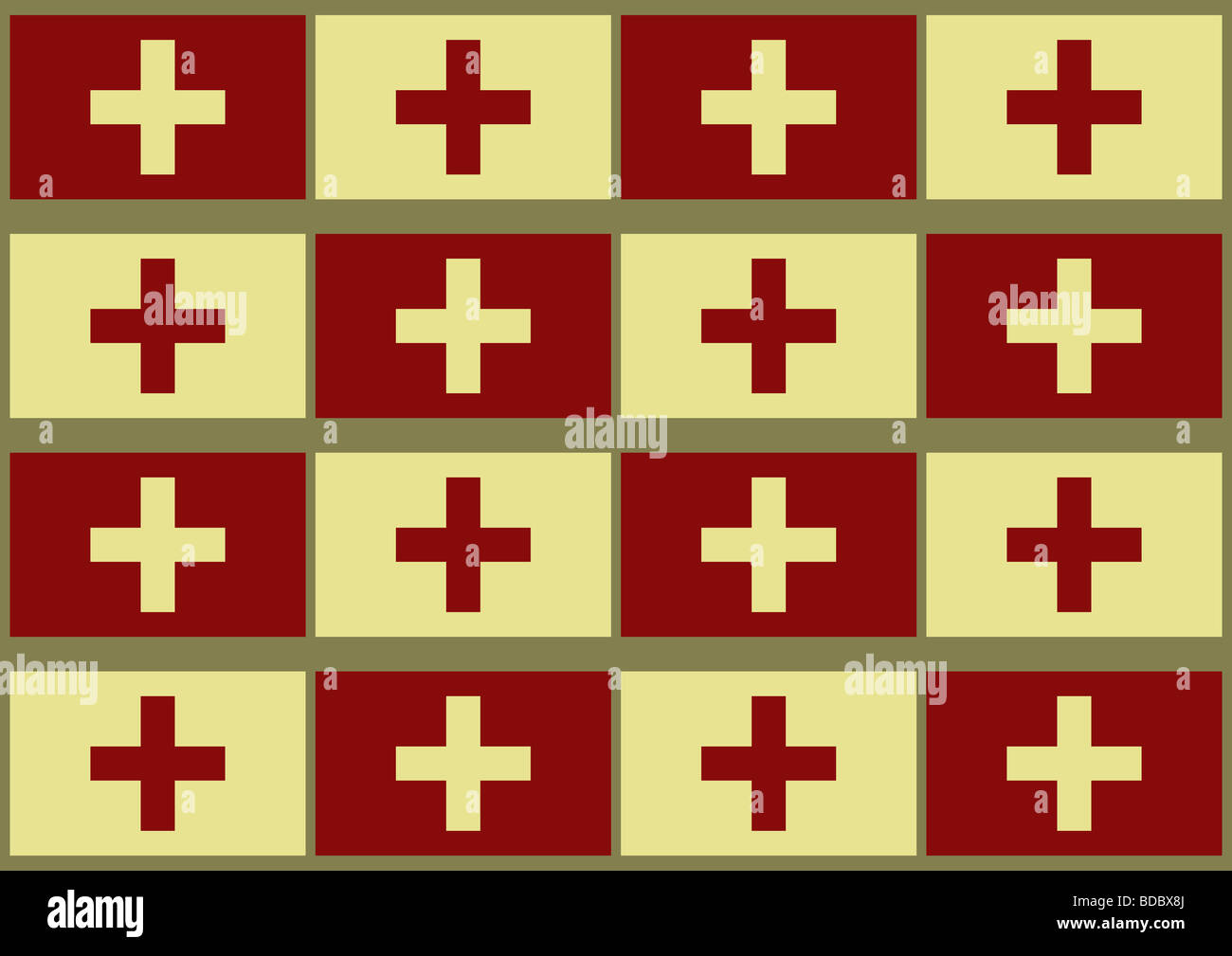 Swiss pattern hi-res stock photography and images - Alamy