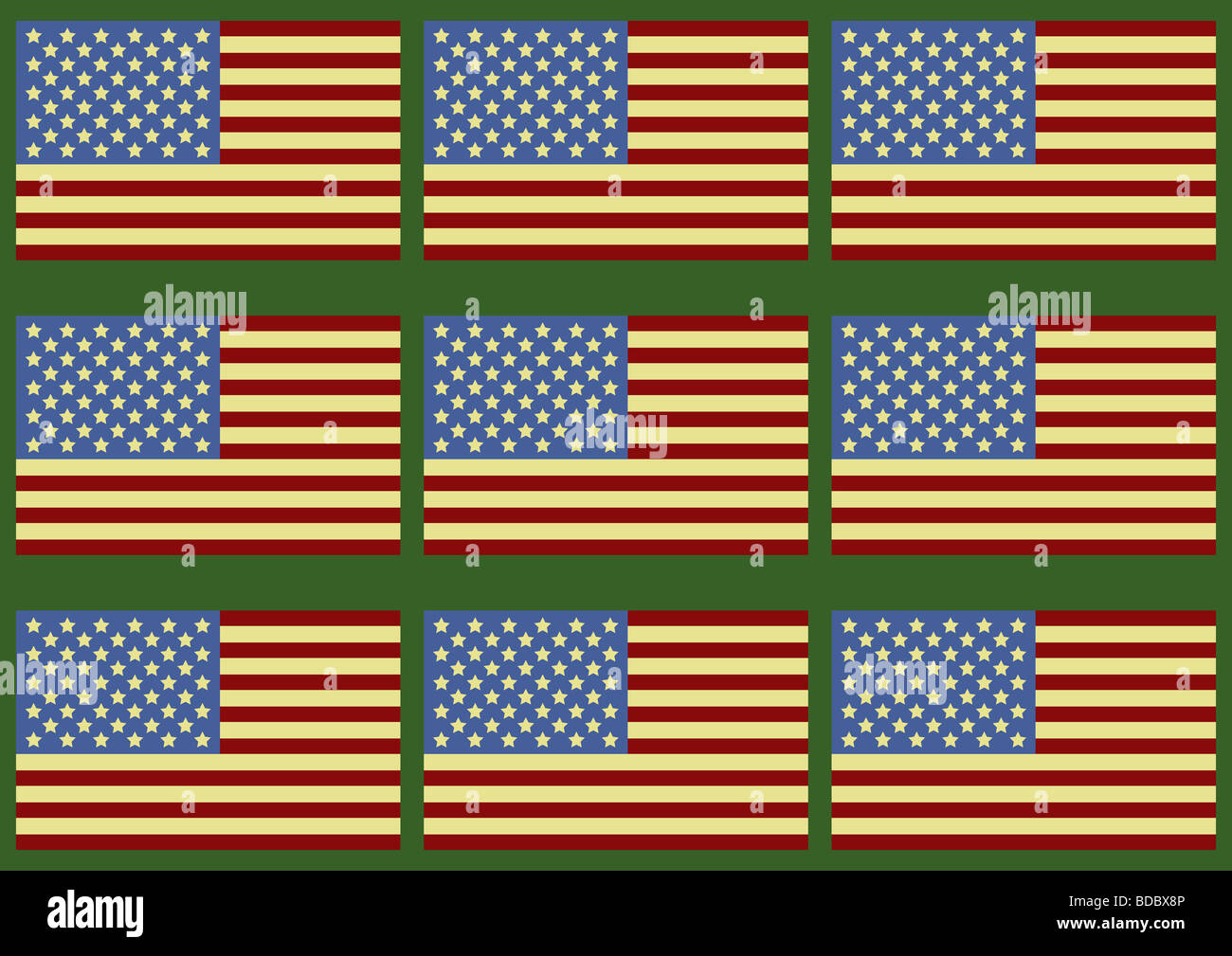 American flag pattern Stock Photo - Alamy