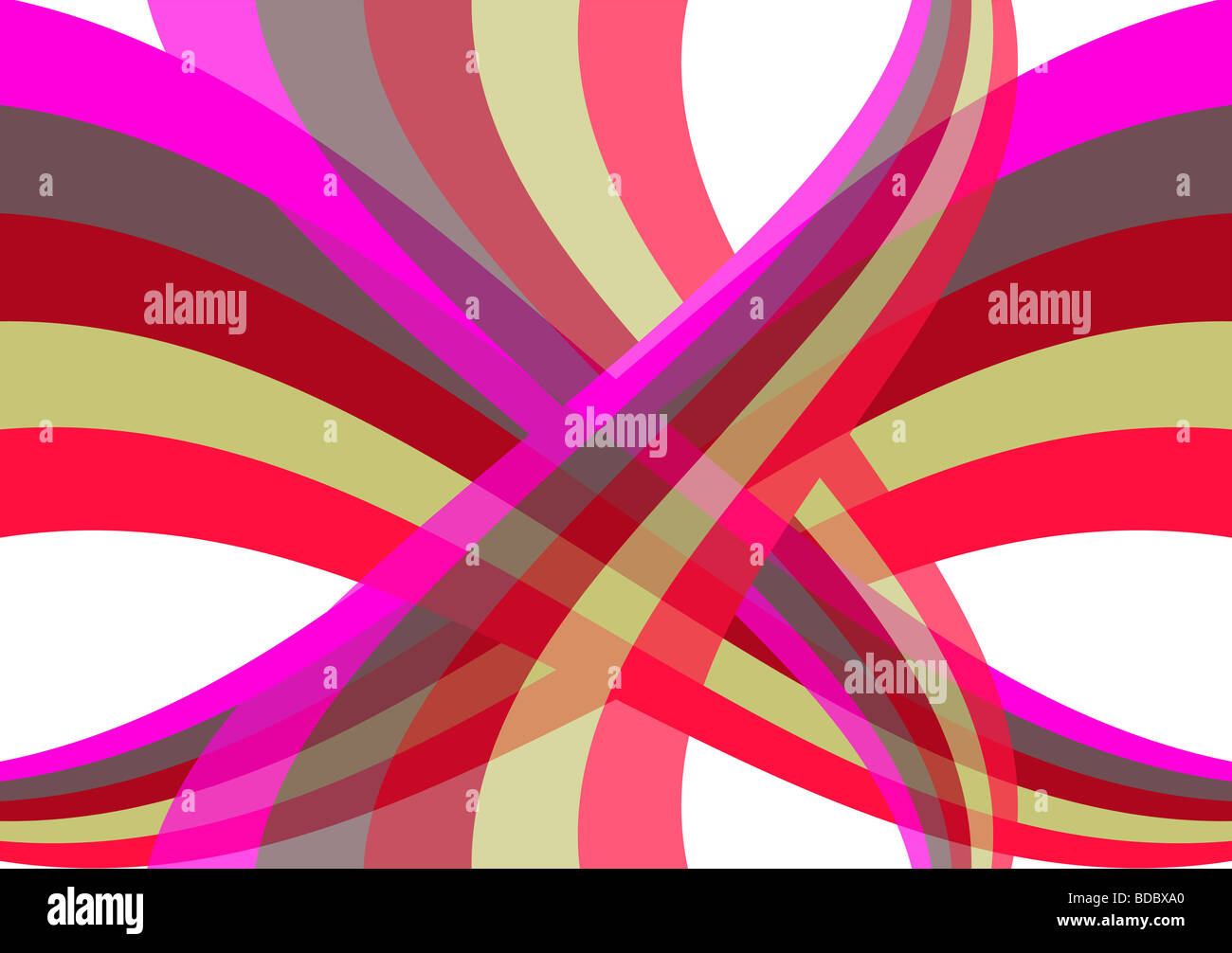 Curvy Wavy Forms Stock Photo - Alamy