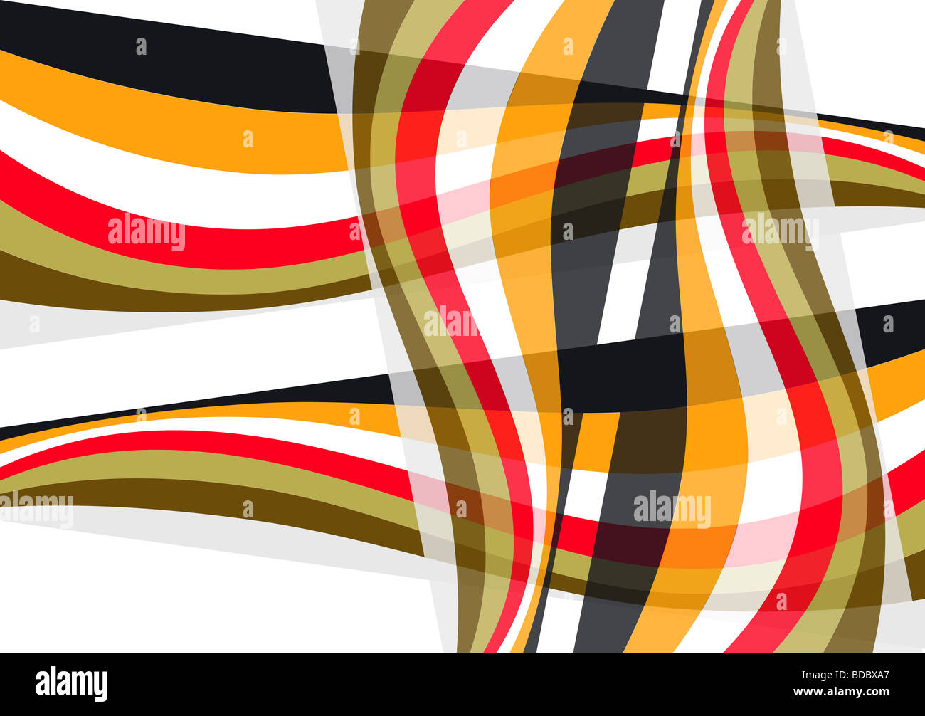 Curvy Wavy Forms Stock Photo - Alamy