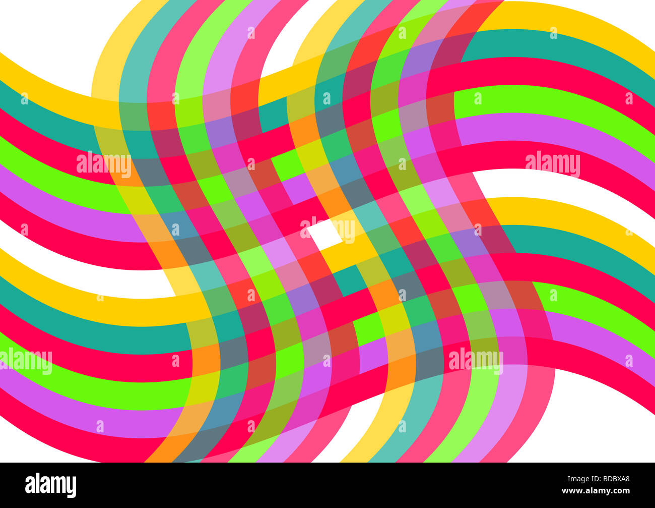 Curvy Wavy Forms Stock Photo - Alamy