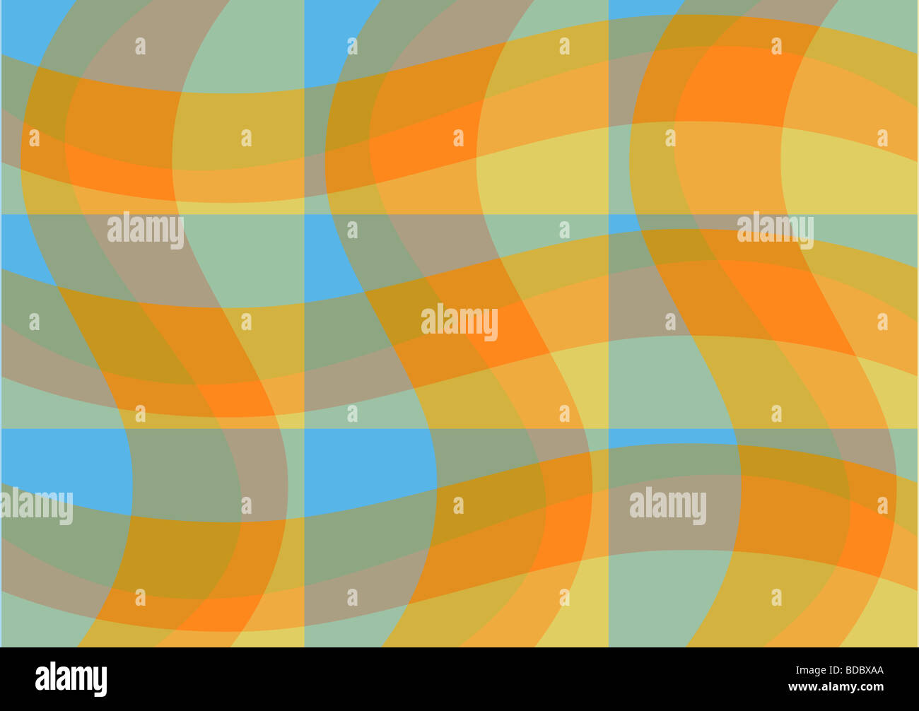 Curvy Wavy Forms Stock Photo - Alamy