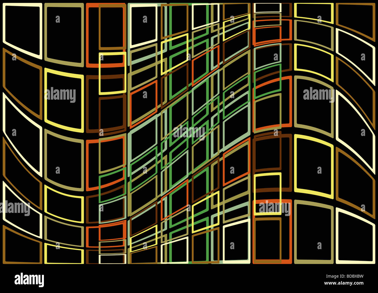 Curvy Wavy Forms Stock Photo - Alamy