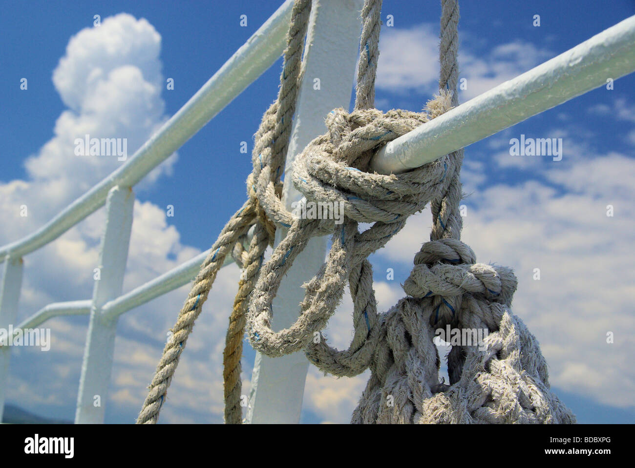 Tau rope 12 Stock Photo - Alamy