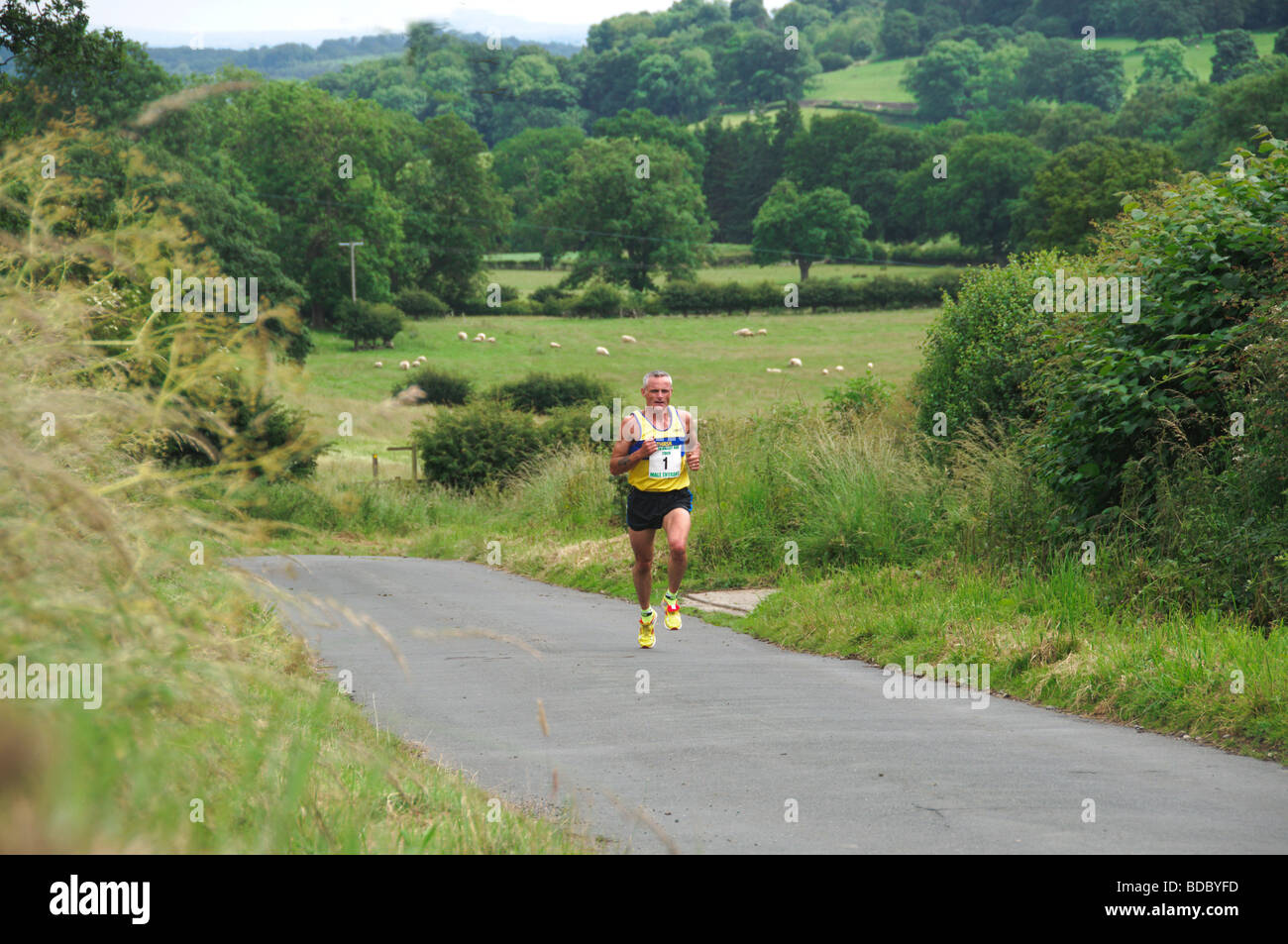 Photographing the Masham Burne Valley Run 2009 Stock Photo - Alamy